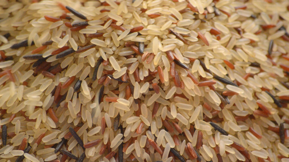 Rice Of Different Colours, Stock Footage | VideoHive