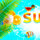 Summer Time Facebook Cover, Web Elements | GraphicRiver