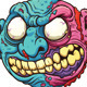 Zombie Head, Vectors | GraphicRiver