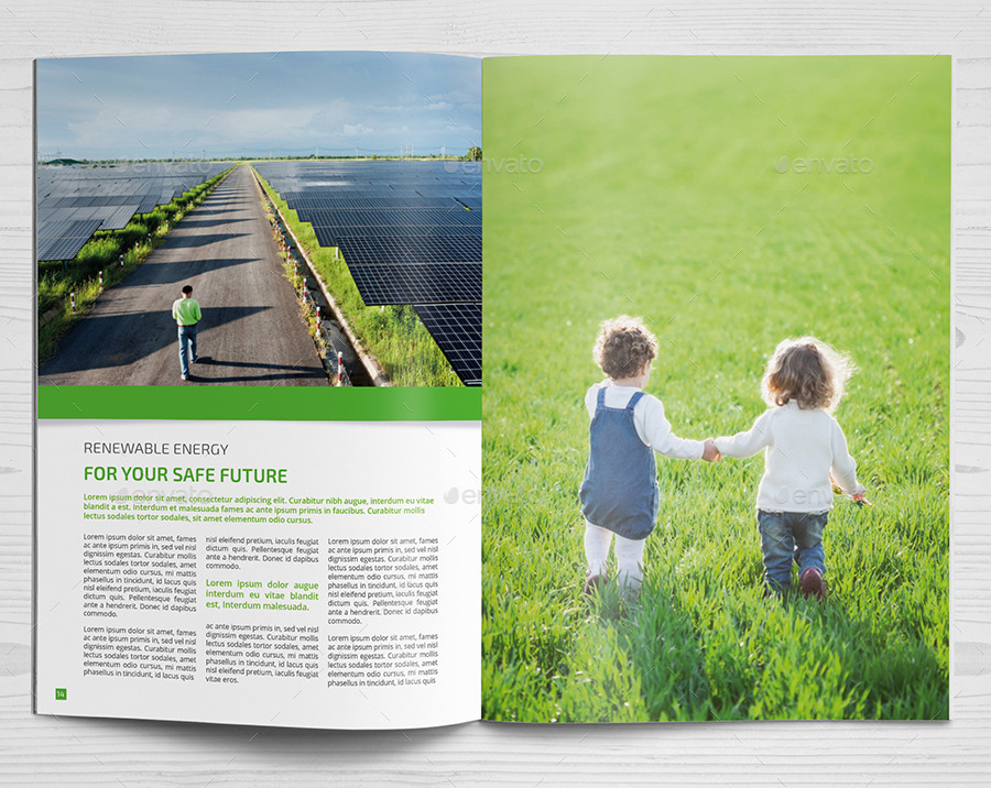 Renewable Energy Brochure, Print Templates | GraphicRiver