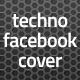 Techno Facebook Cover, Web Elements | GraphicRiver