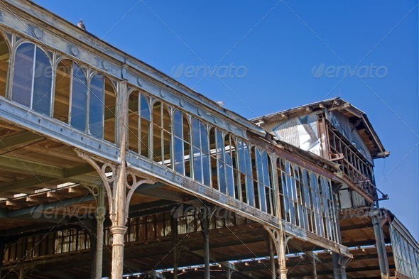 Old factory building Stock Photo by elxeneize | PhotoDune