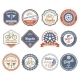 Cycling Emblems Set, Vectors | GraphicRiver