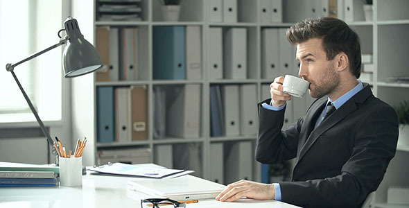 Stuffy Office Routine, Stock Footage | VideoHive