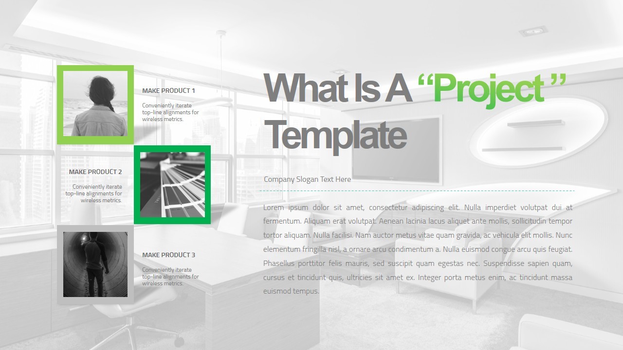 The Project Powerpoint Presentation, Presentation Templates | GraphicRiver