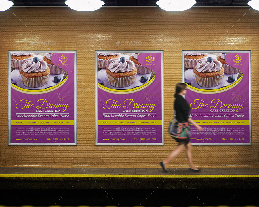 Cake Poster Template Vol.3, Print Templates | GraphicRiver