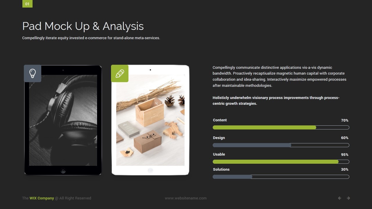 Wix - Presentation Template, Presentation Templates | GraphicRiver