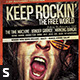 Keep Rocking the Free World, Print Templates | GraphicRiver
