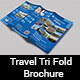Travel Tri Fold Brochure, Print Templates | GraphicRiver
