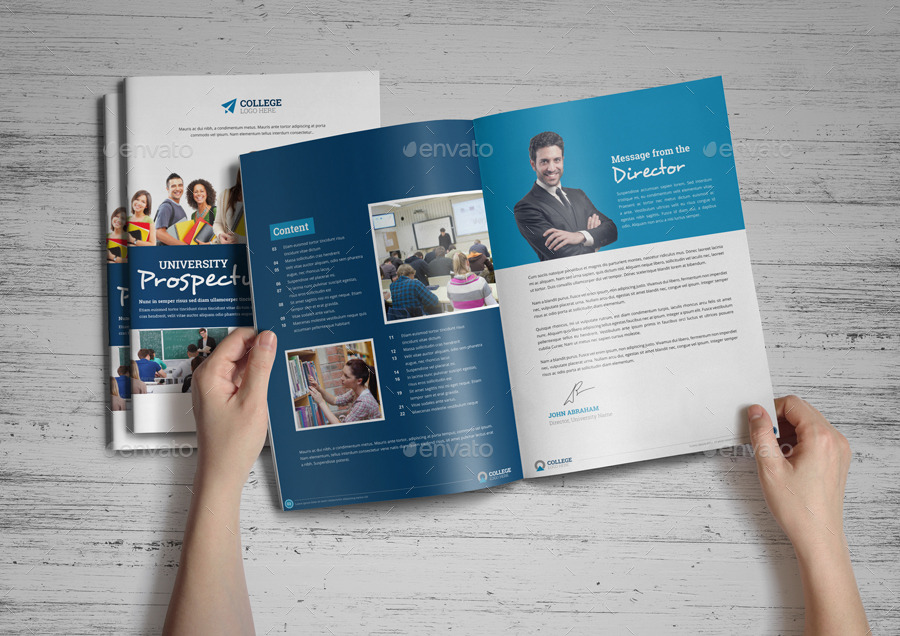 College University Prospectus Brochure v3, Print Templates | GraphicRiver