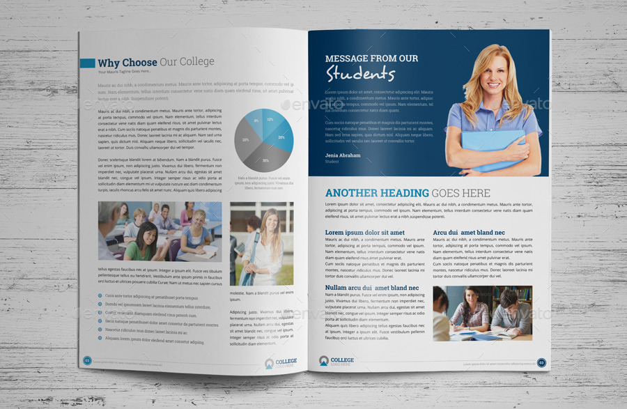 College University Prospectus Brochure v3, Print Templates | GraphicRiver