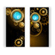 Two Banners with Gears, Vectors | GraphicRiver