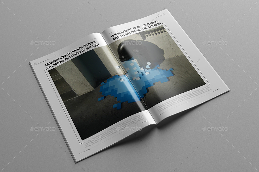 Only Magazine Template 32 Pages, Print Templates | GraphicRiver