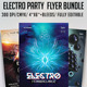 Electro Flyer Bundle, Print Templates | GraphicRiver