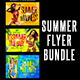 Summer Flyers Bundle, Print Templates | GraphicRiver