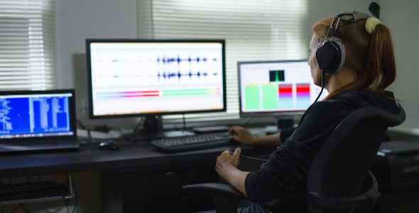 Secret Agent Listen to and Record Conversations 8, Stock Footage ...