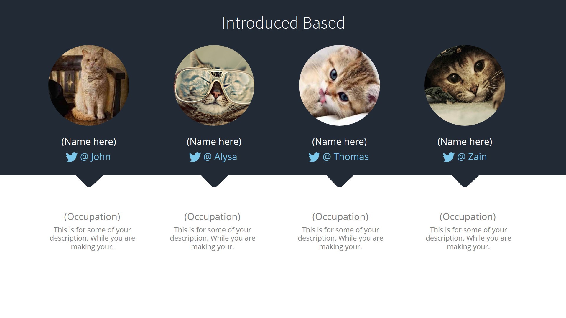 Photo Layout Powerpoint Presentation Template, Presentation Templates