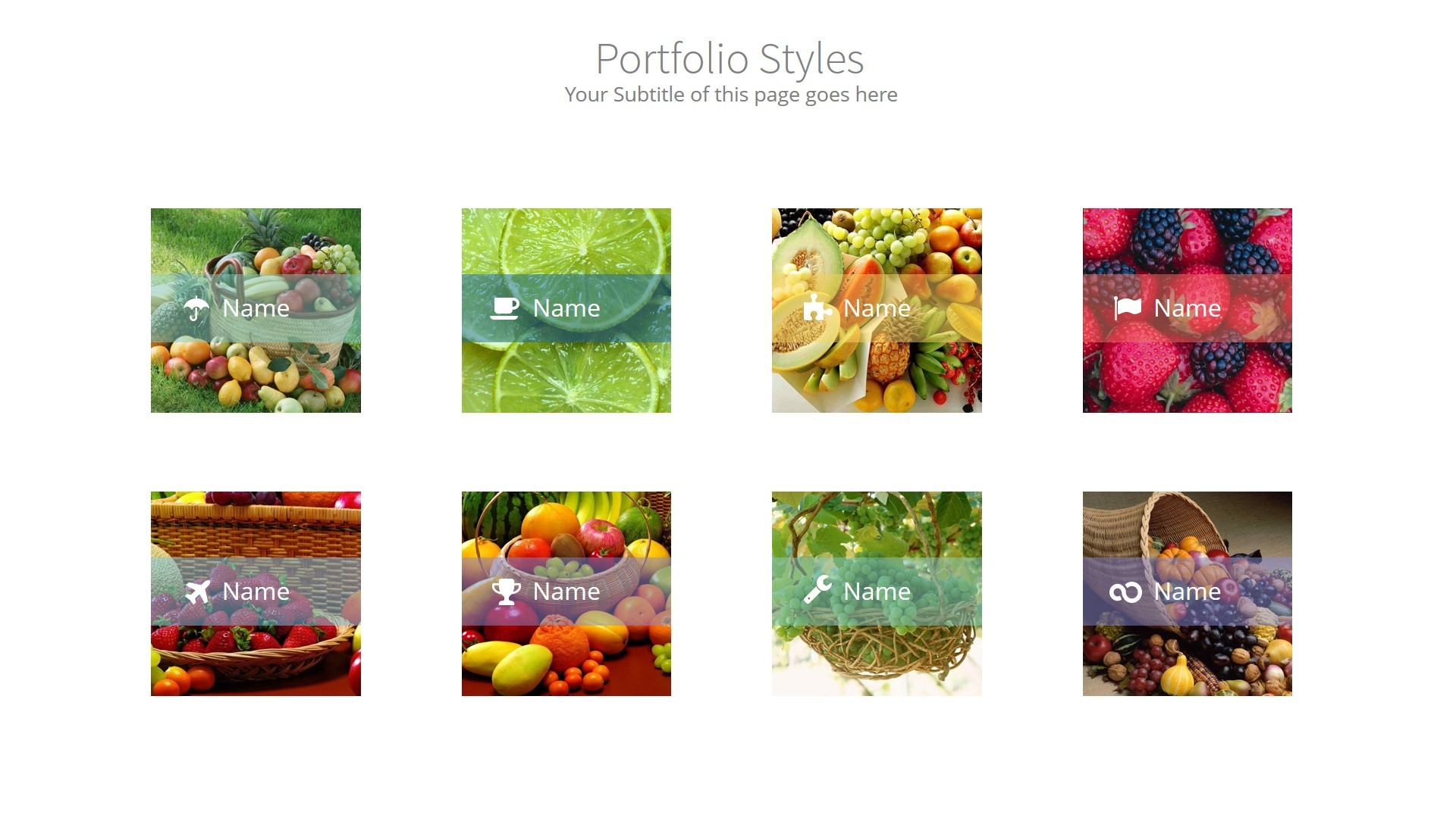 Photo Layout Powerpoint Presentation Template, Presentation Templates