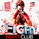 Fight Club Flyer Template, Print Templates | GraphicRiver