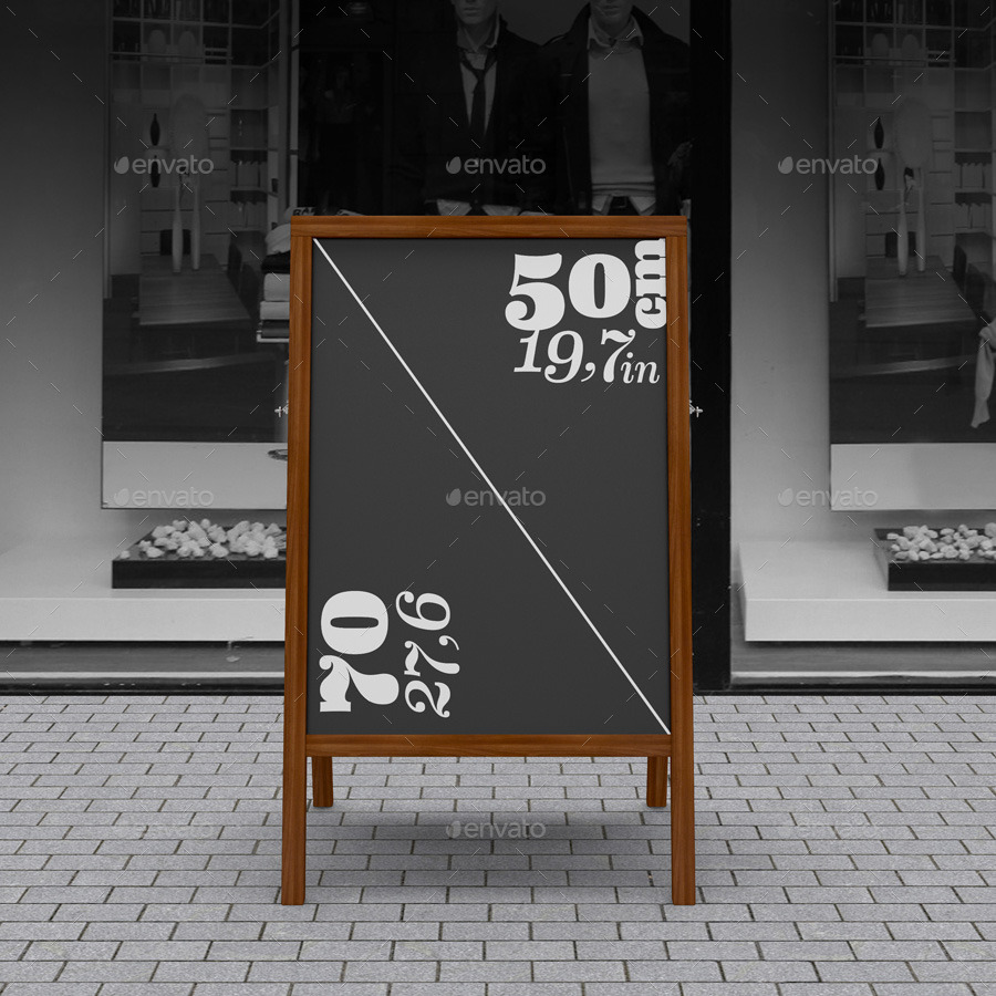 Sign Boards Display Bundle Mock-Up, Graphics | GraphicRiver