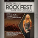 Rock Event Flyer / Poster, Print Templates | GraphicRiver