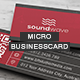 Micro Business Card V.002, Print Templates | GraphicRiver