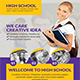 High School Flyer, Print Templates | GraphicRiver