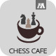 Chess Cafe Logo Template, Logo Templates | GraphicRiver