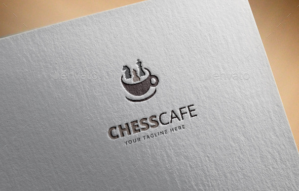 Chess Cafe Logo Template, Logo Templates | GraphicRiver