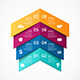 Arrows Up 3D Infographic, Infographics | GraphicRiver
