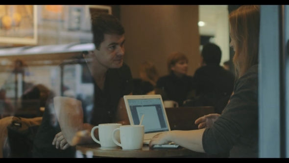 Friends Meeting In Cafe, Stock Footage | VideoHive