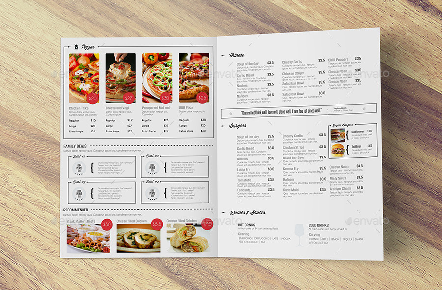 Menu Pack Series (Bundle), Print Templates | GraphicRiver
