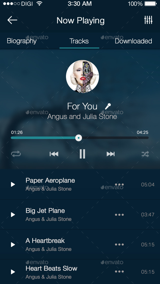 Mobile Chat Application Ui Ux Kit, Web Elements | GraphicRiver