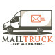 Mail Truck Logo Template, Logo Templates | GraphicRiver