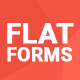Flat Forms, Web Elements | GraphicRiver