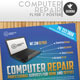 Computer Repair, Print Templates | GraphicRiver