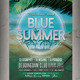 Blue Summer Flyer / Poster Vol.2, Print Templates | GraphicRiver
