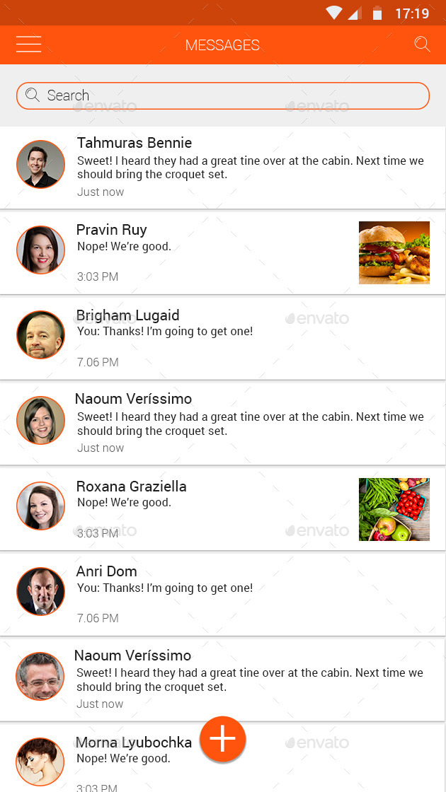 Food Share - Food App Template UI, Web Elements | GraphicRiver