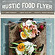 Rustic Food Promo Flyer, Print Templates | GraphicRiver