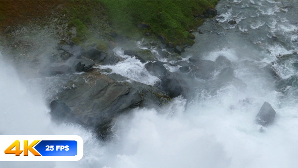 Waterfall From Top, Stock Footage | VideoHive