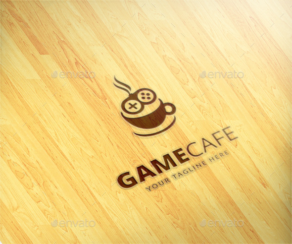 Game Cafe Logo Template, Logo Templates | GraphicRiver