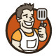 Bbq Man Logotype Template, Logo Templates | GraphicRiver