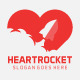 Heart Rocket Logo, Logo Templates | GraphicRiver