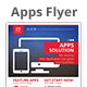 Web App Solution Flyer Template, Print Templates | GraphicRiver