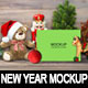 Christmas New Year Card Mockup, Graphics | GraphicRiver
