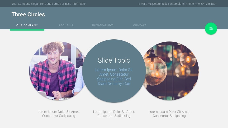 Material PowerPoint Presentation Template, Presentation Templates ...