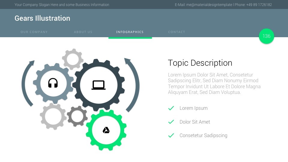 Material PowerPoint Presentation Template by ercn1903 | GraphicRiver