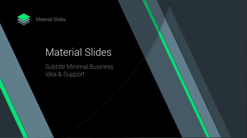 Material PowerPoint Presentation Template by ercn1903 | GraphicRiver