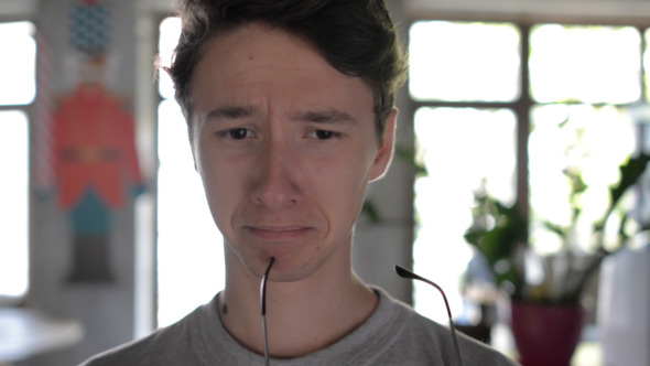 Confused Sad Face, Stock Footage | VideoHive