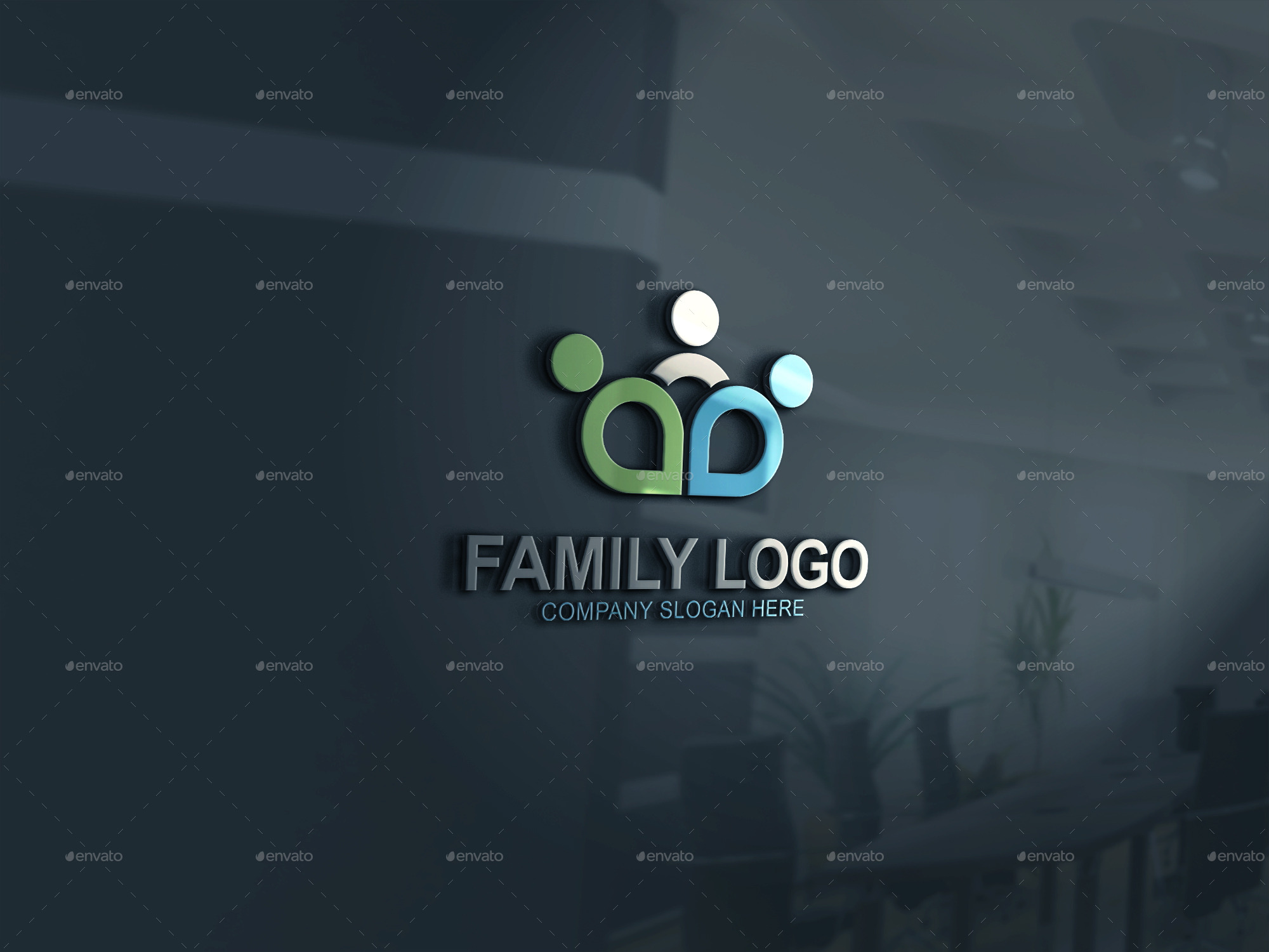 Family, Social Logo, Logo Templates | GraphicRiver
